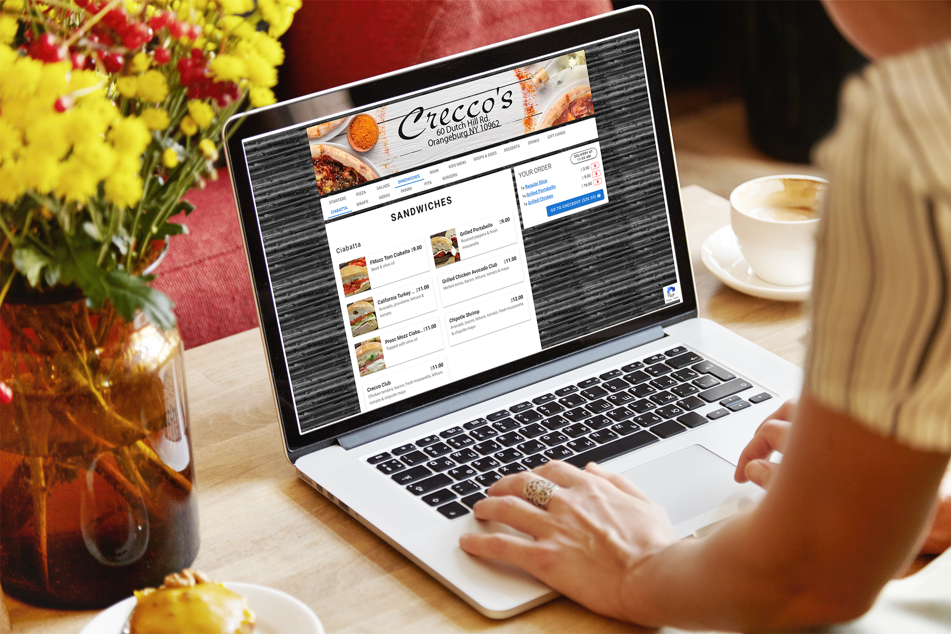 Customer Facing Display for Restaurant POS | Cervion Systems