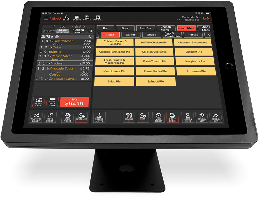 Greek Restaurant POS Systems with Cervion Systems